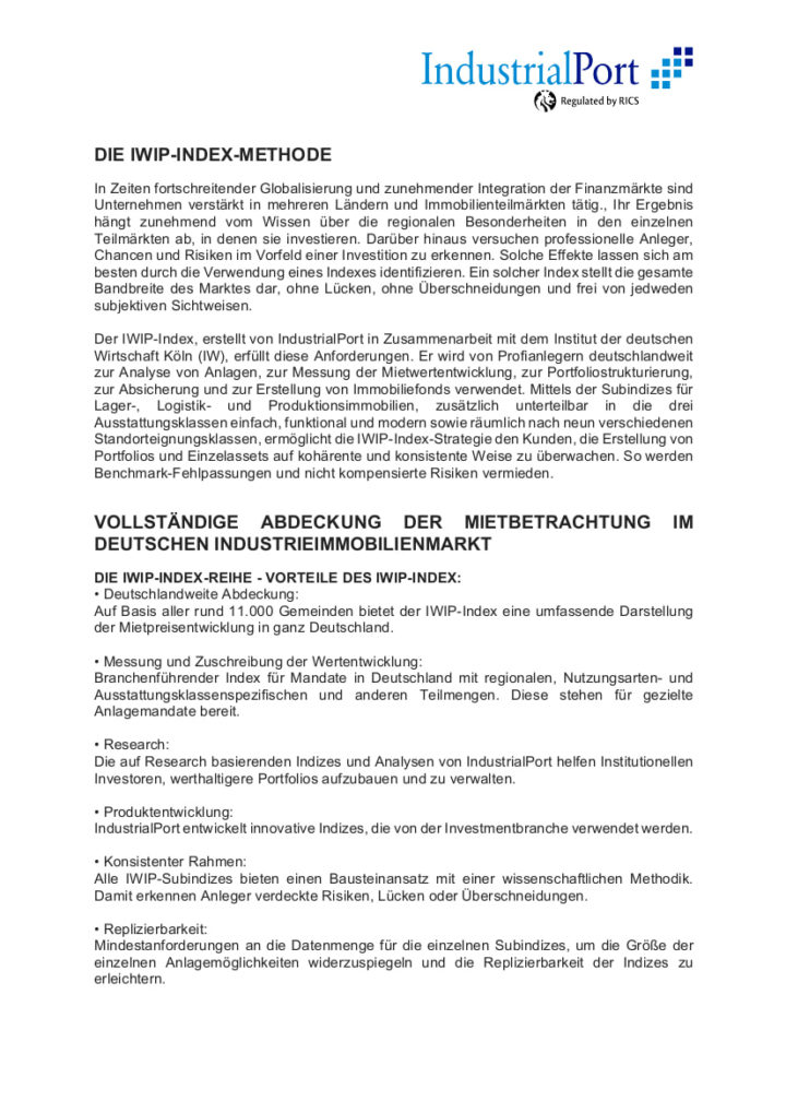 IWIP-Gutachten 2021 - IndustrialPort